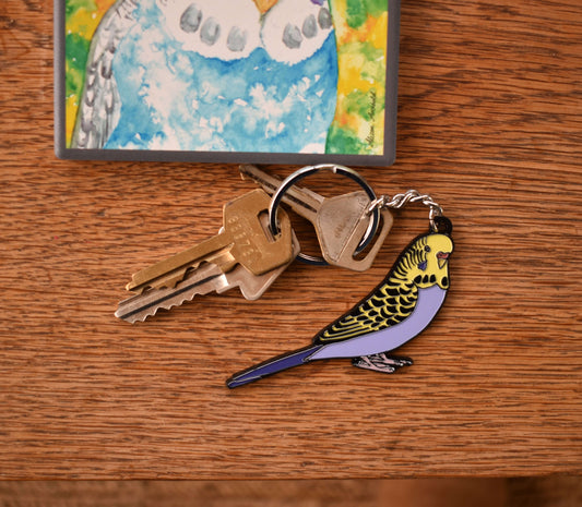 Budgie Key Rings – Archbold Design